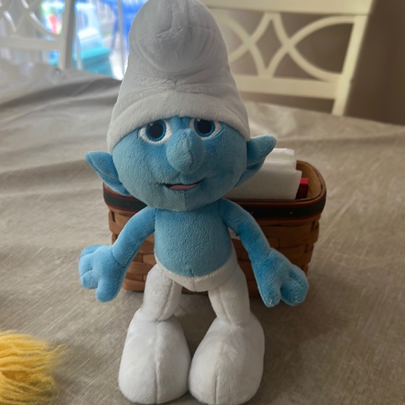 Smurfs | Toys | Smurfs Plush Stuffed Animal Does Stand Up Inches | Poshmark